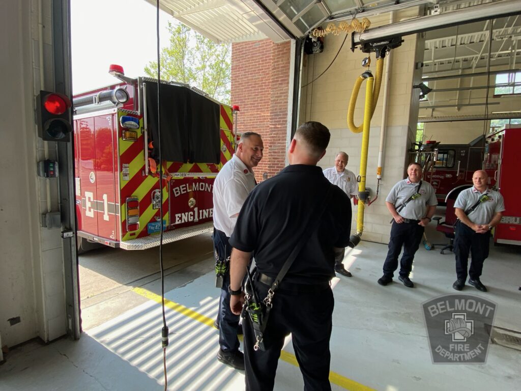 FIREFIGHTER FUREY COMPLETES PROBATIONARY PERIOD – Belmont Fire Department